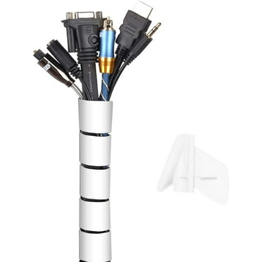 HEVIRGO Cable Storage Box Multi-Grid Dust-Proof Plastic Power Strip ...