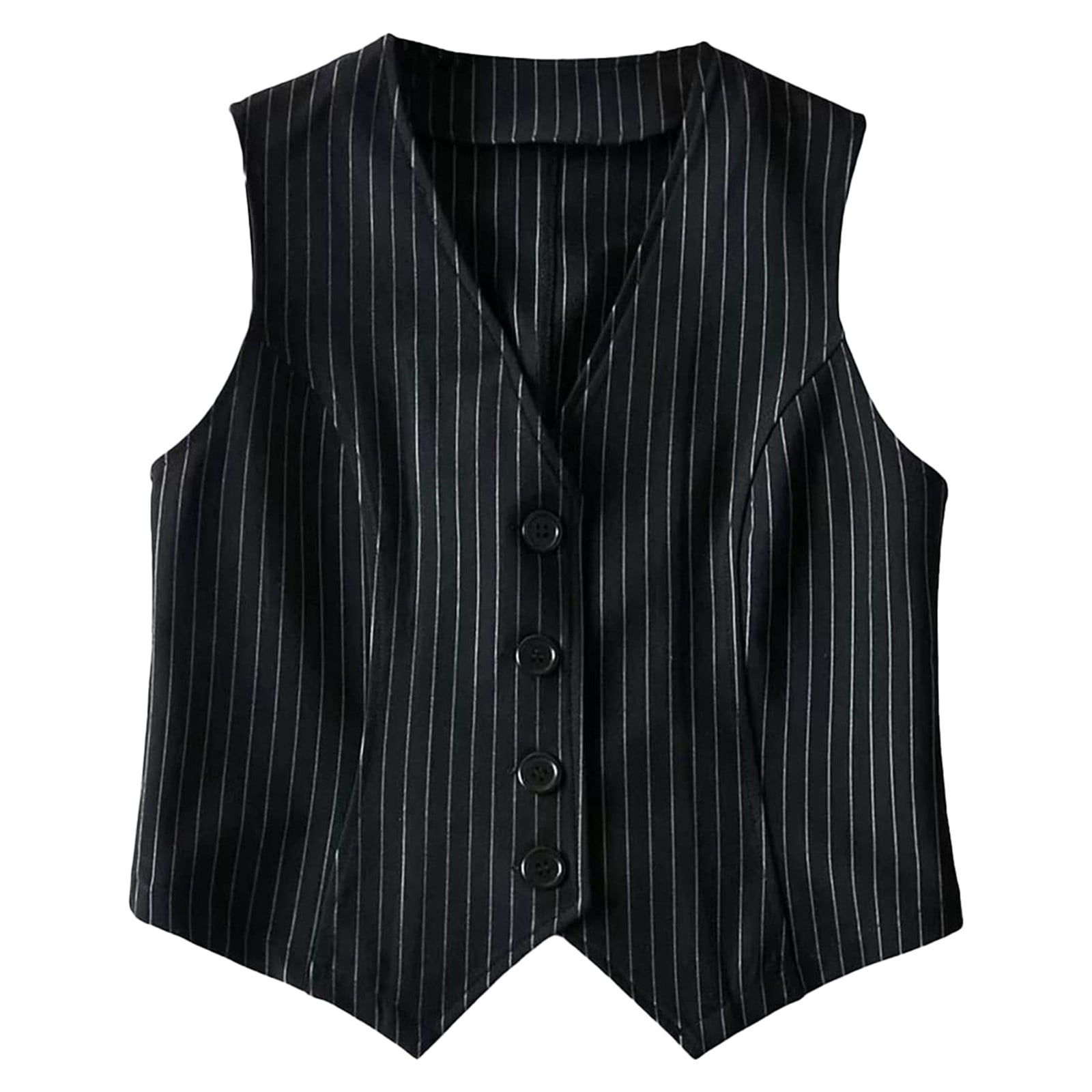 Click here for Bmisegm Womens Striped Sleeveless Vest To P Slim F... prices