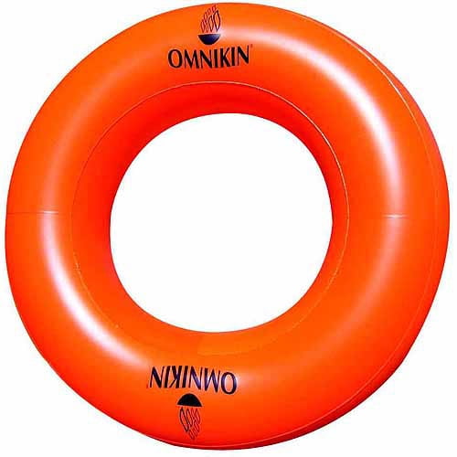 Omnikin PVC Super Giant-Sized Tube, 79", Round, Orange - Walmart.com