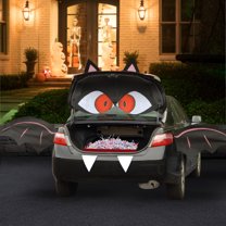 National Tree Company Halloween Car Trunk Decoration Kit, 8-Piece Bat ...