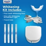 Equate Premium Teeth Whitening Kit, 4 Gel Pens + 1 LED Light ...