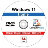 MS-OEM-Computer Werx Windows 11 Home Full Version, 64 Bit, PC Disc Key ...