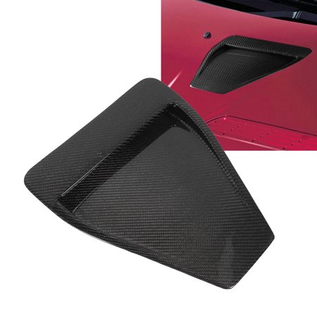 Hood Air Flow Intake Cover, Hood Scoop Vent Cover Reduces Drag for ...