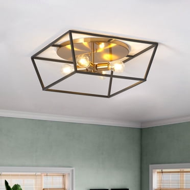 Farmhouse Multi-Directional Ceiling Spot Light Matte Black - Walmart.com