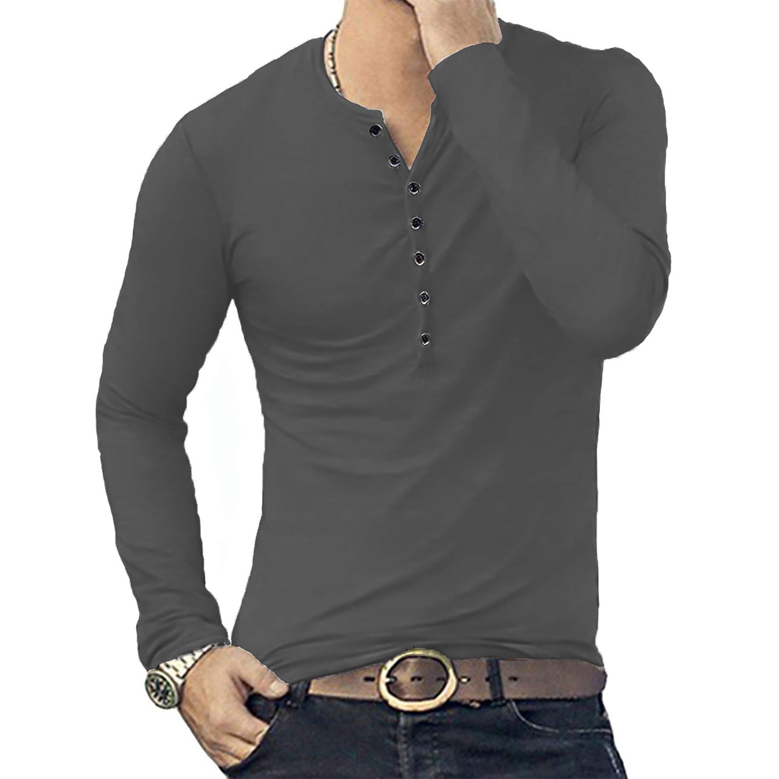 Click here for Leutsin Large Size Mens Autumn And Winter T-Shirts... prices