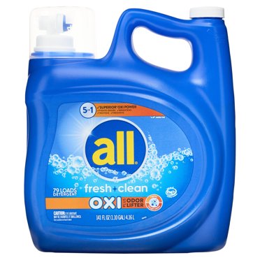 Sun Liquid Laundry Detergent, Clean & Fresh, 250 Ounce, 178 Loads ...