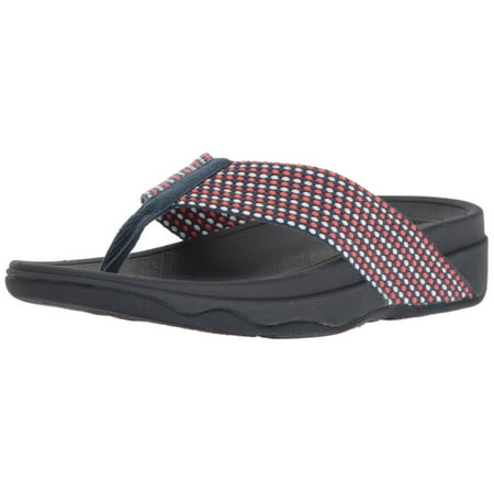 FitFlop Women's Surfa Flip-Flop, Midnight Navy Mix, 11 M US | Walmart ...
