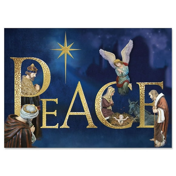 Nativity Christmas Card