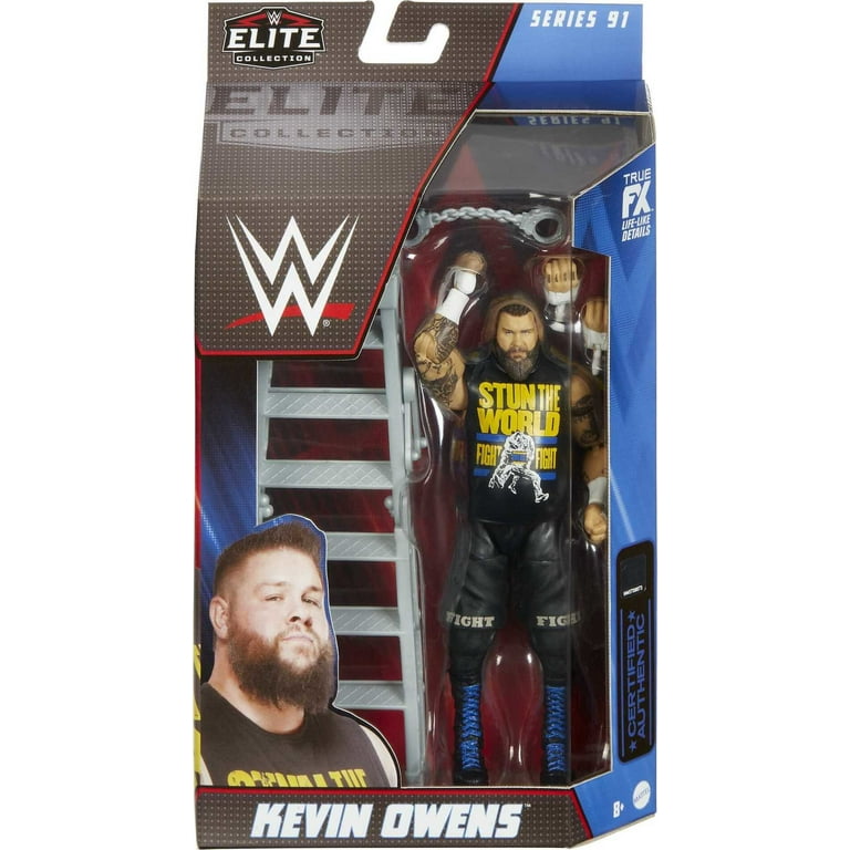 WWE Kevin Owens Elite Collection Action Figure With Themed