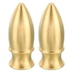 Uxcell M10 Thread Lamp Finial Cap Knob Brass Lamp Shade Harp Top Screw ...