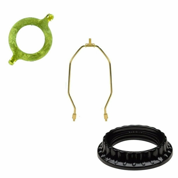 Harp with Slip Uno Adapter Harp Converter Lamp Shade Uno Euro Fitter 1 ...