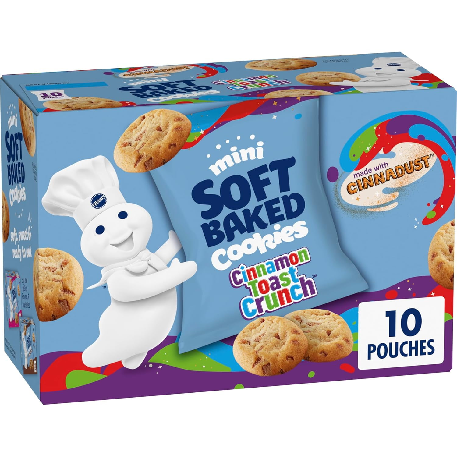 Mini Soft Baked Cookies, Chocolate Chip, Snack Bags, 10 ct | Walmart en ...