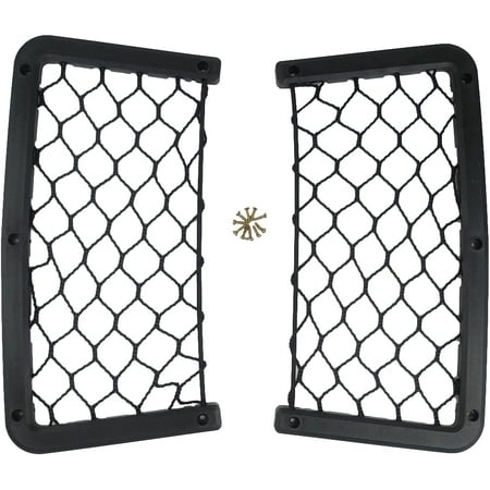 Elastic Netting for Storage,Universal Velcro Car Mesh Bag,Trunk Storage ...