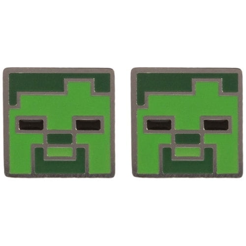 Minecraft - Earrings - Minecraft - Zombie Stud Licensed j6651 - Walmart ...