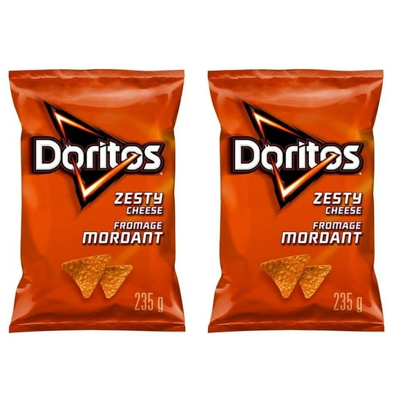 Doritos Jalapeno & Cheddar Flavored Tortilla Chips, 235g (4 Pack ...