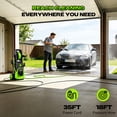 4200 PSI Electric Pressure Washer with Hose Reel,4 Nozzles,for Clean ...