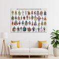 England's Monarchs Wall Art, Aesthetic Historical Poster Featuring ...
