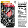 Venom Energy Drink Variety Pack, Original Mango Fruit Punch, 160mg ...