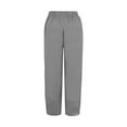 Loyisvidion Woman Pants Clearance Women Casual High Waist Pants Solid