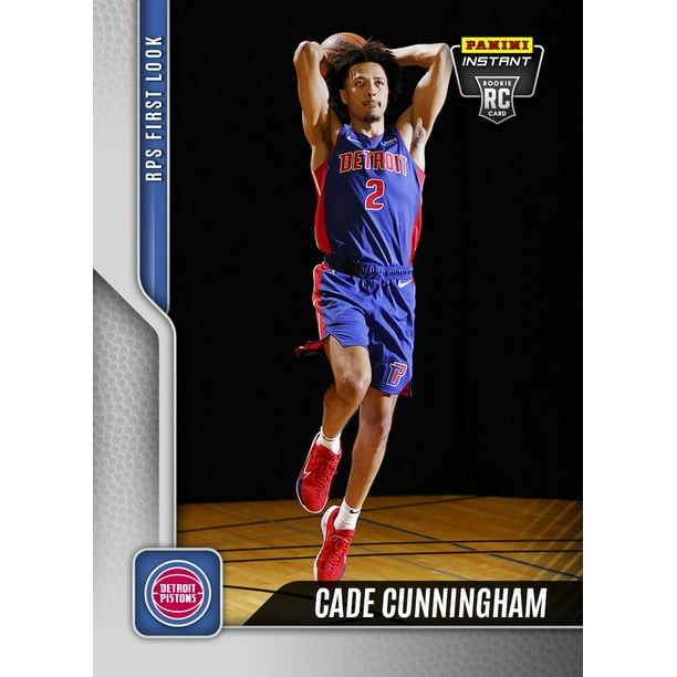 NBA 2021-22 Instant RPS First Look Basketball Cade Cunningham Trading ...