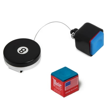 OKKO Retractable Octagon 8-Ball Chalker Billiard Pool Cue Chalk Holder ...
