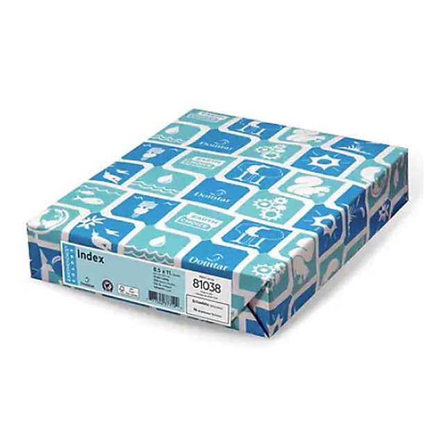 Domtar EarthChoice Index Paper 110 lbs 8.5" x 11" Bright White 81038 ...