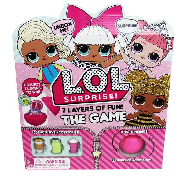 L.O.L. Surprise! 7 Layers of Fun, Board Game for Families and Kids Ages ...
