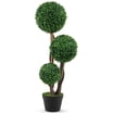 BOXWOOD WORLD Preserved Boxwood Ball Topiary for House Decor Potted ...