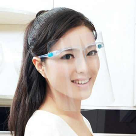 Full Face Screen Protective Glasses, Detachable High-Definition Glasses ...