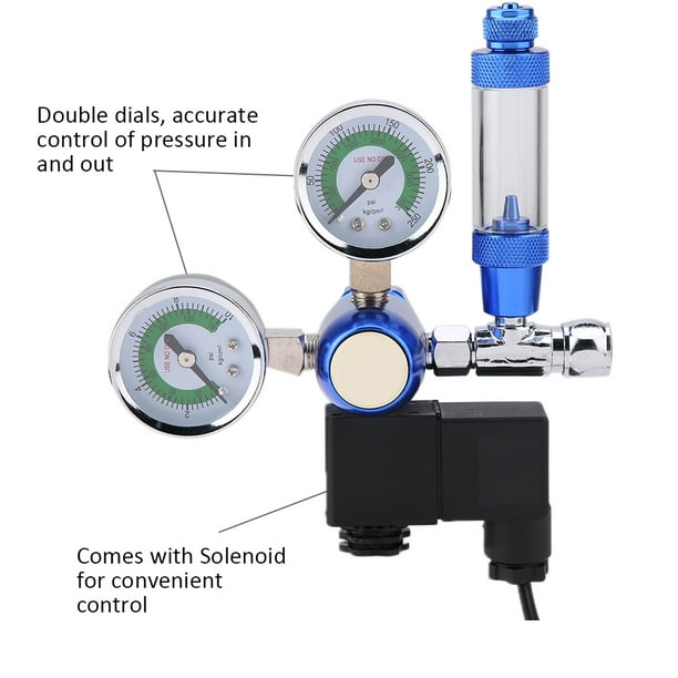 Aquarium C Check,220V G5/8 Aquarium CO2 Aquarium C Regulator Check C ...