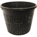 5" Round Water Garden Pond Aquatic Plastic Mesh Slotted Plant Basket X ...