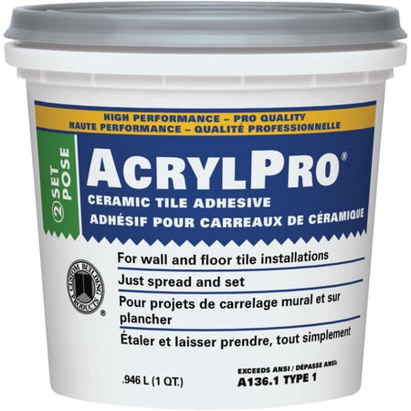 AcrylPro Ceramic Tile Adhesive - 946 ml - Walmart.ca