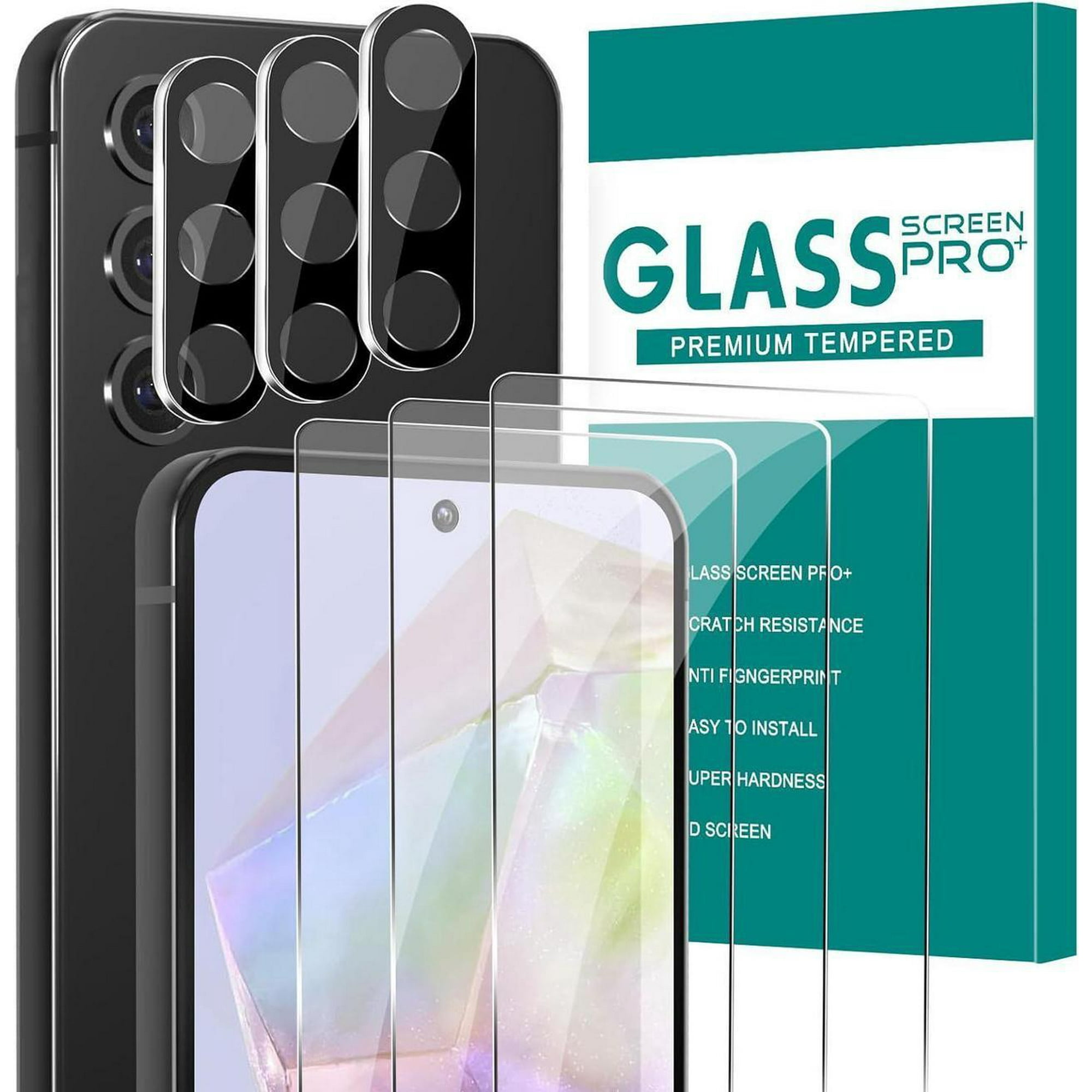 Click here for Werleo [3+3 Pack] Glass Screen Protector For Samsu... prices