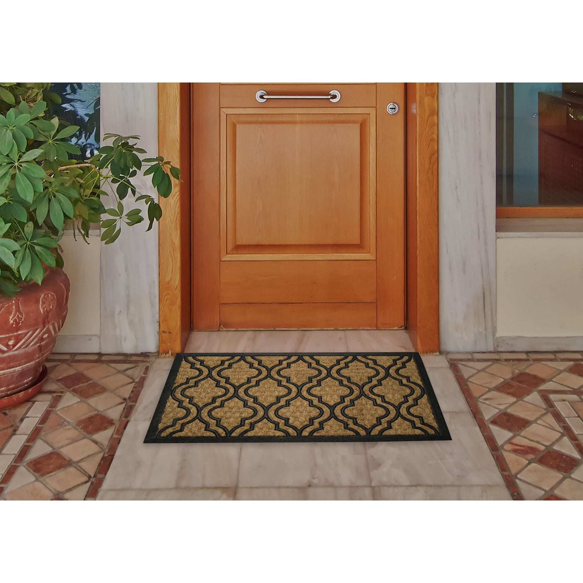 Click here for Mainstays Rubber Coir Door Mat 18x30 prices