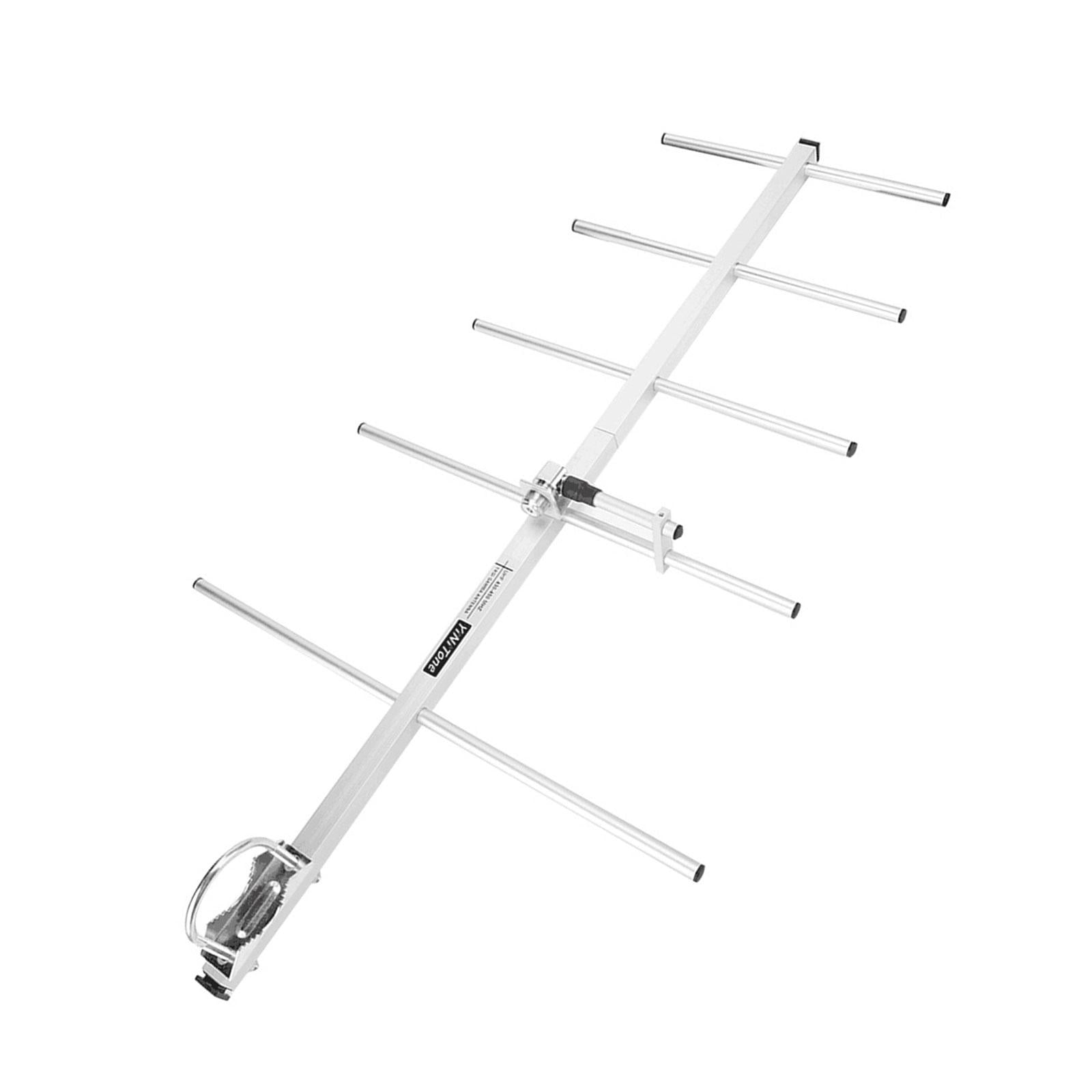 Antena Yagi Antena de estación base 430-440MHz Alta ganancia 50W con 11dBi Antena direccional ...