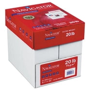 Navigator Platinum Paper, 99 Brightness, 32lb, 8-1/2 x 11, White, 250 ...