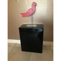 Displays2buy Decorative Acrylic Art Sculpture Stand, Square Plant ...