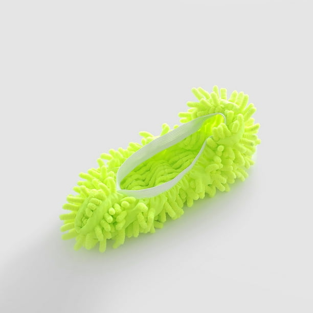 2 Pairs Washable Dust Mop Slippers Shoes Microfiber Cleaning House Mop ...