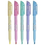 Pilot FriXion Light Pastel Erasable Highlighters, 5-Colors, Easy to Use ...