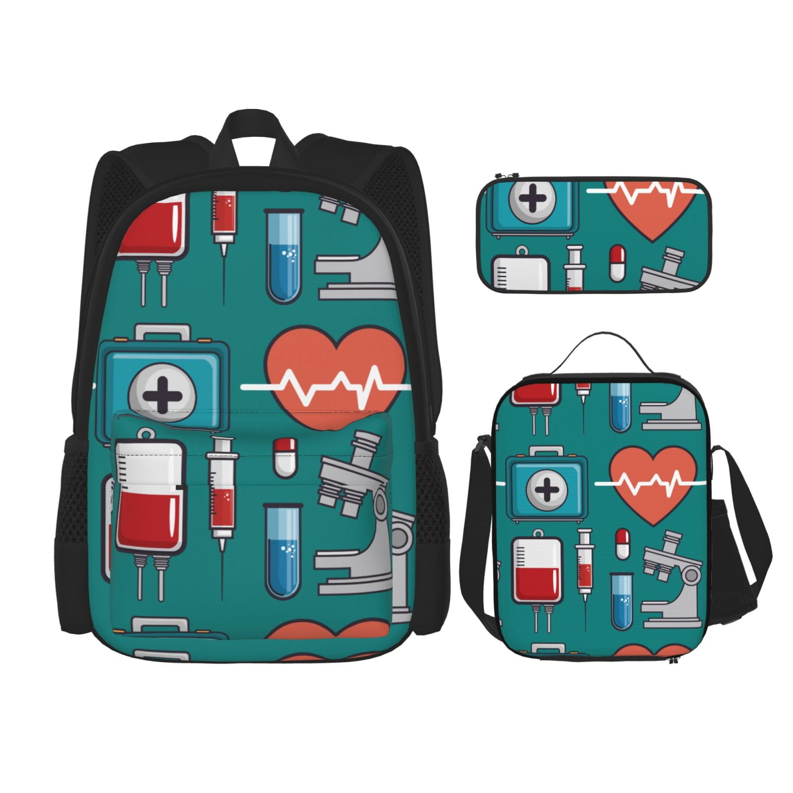 Fotbe Medical Elements Set Escolar 3 en 1 para Niños - Mochila Duradera ...