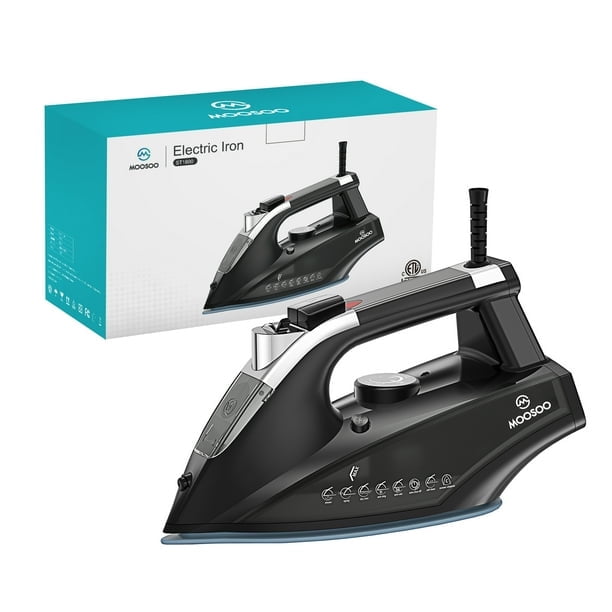 Click here for Moosoo Steam Iron 1800w Dry Iron Lightweight Anti-... prices