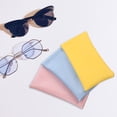 BESTYASH 3Pcs Assorted Color Glasses Case Soft Eyeglass Pouch ...