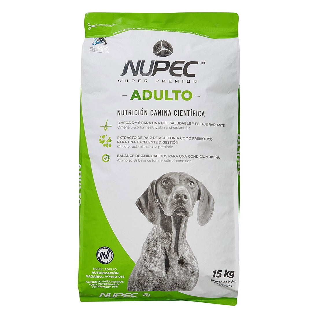 Croquetas para perro Nupec Super Premium Adulto Nupec 15Kg | Walmart en línea