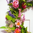 26" Summer Garden Wreath - Walmart.com