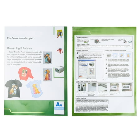 Transfer Paper, Short Process Light Color Transfer Paper Bright Colors ...
