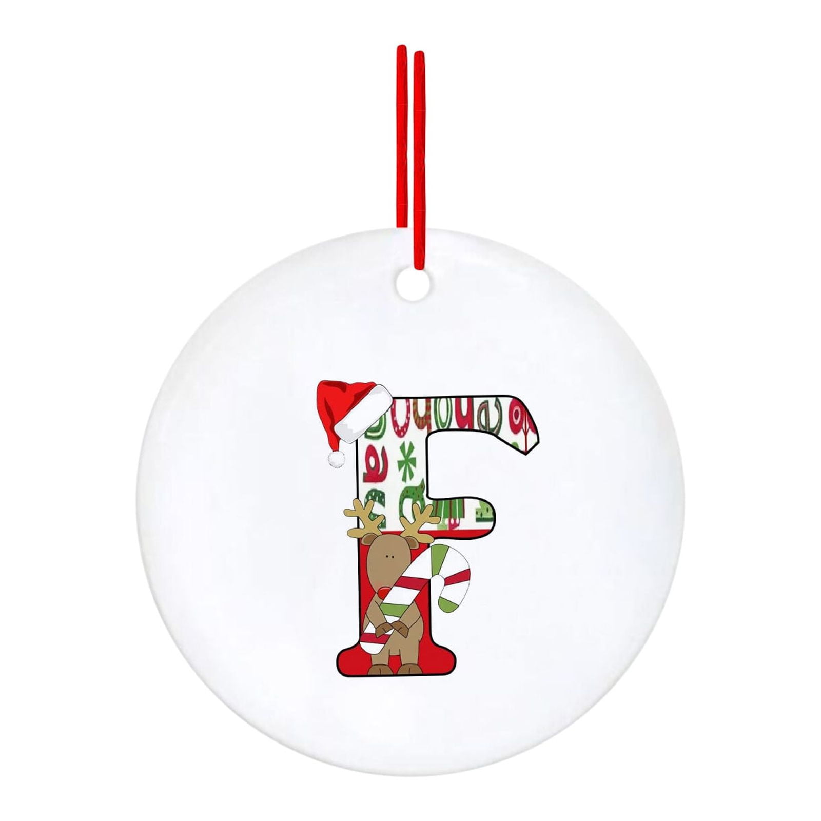 Click here for Peonavet Letter Pendant 26 Letter Fawn Ornaments R... prices