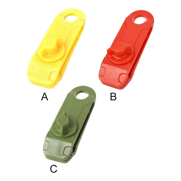 10 Pieces Canopy Clips Outdoor Nylon Tent Clamps Clips Outdoor Tent ...
