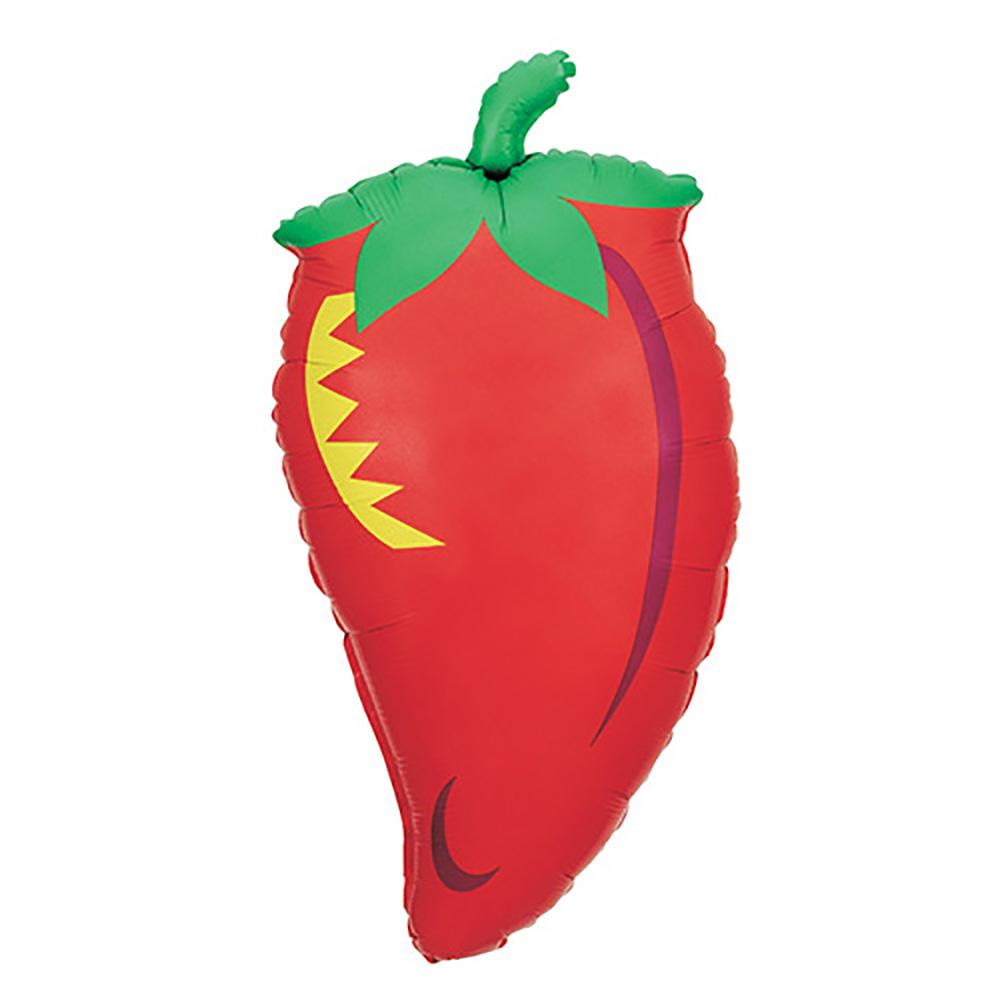 LOONBALLOON Fiesta Balloons, 32″ FIESTA CHILI PEPPER - Walmart.com