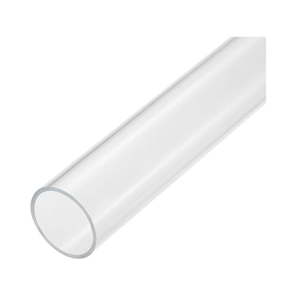 Acrílico Tubo Transparente Rígido Redondo Tubo 51mm ID 55mm OD 14" para ...