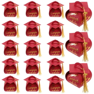 Gazdag Graduation Party Favors, 30 Pack Grad Cap Goodie Boxes for Candy ...